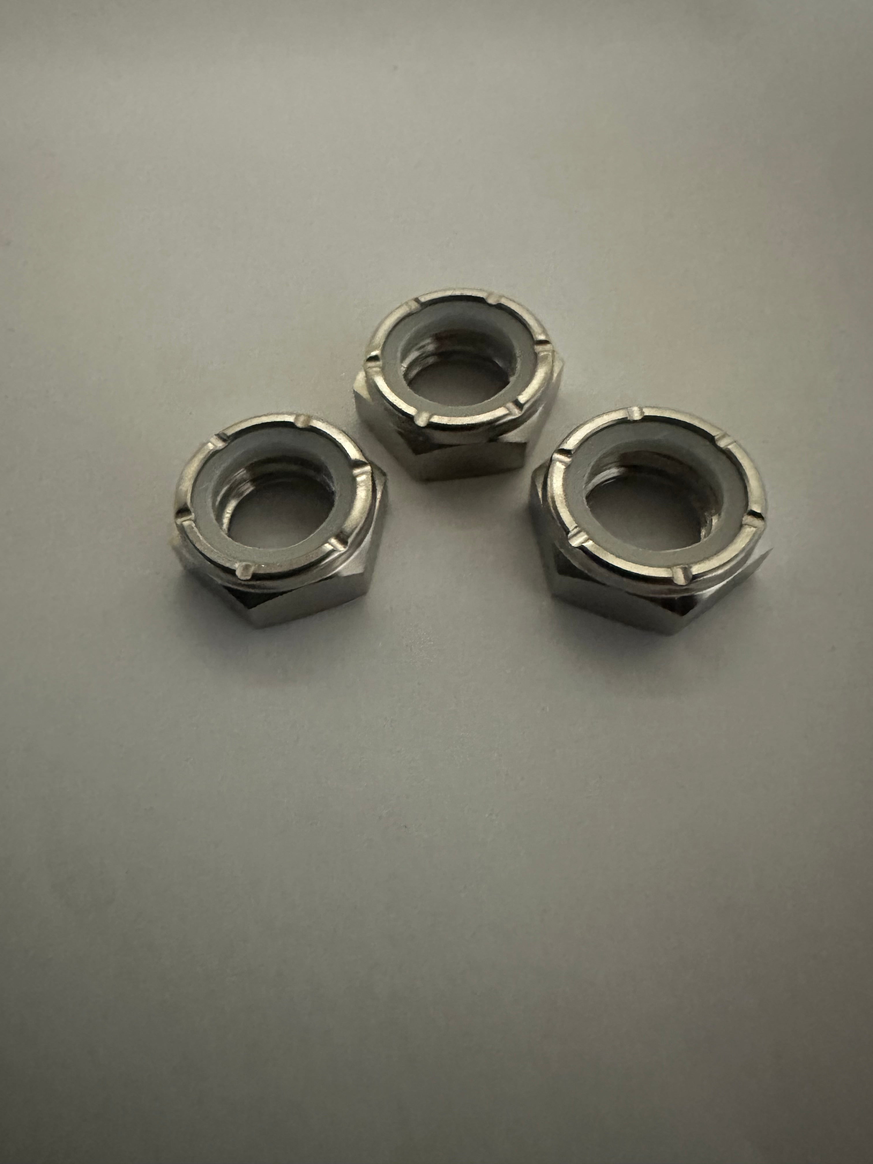 Thin Hex Nyloc Nut 1/2-Unc – WMTitanium