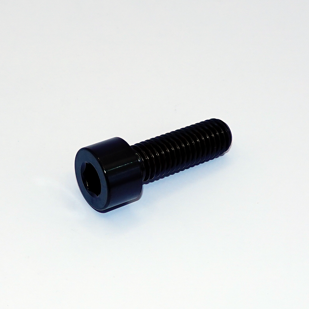 Cap Head Bolt M8x25 (Black) – WMTitanium